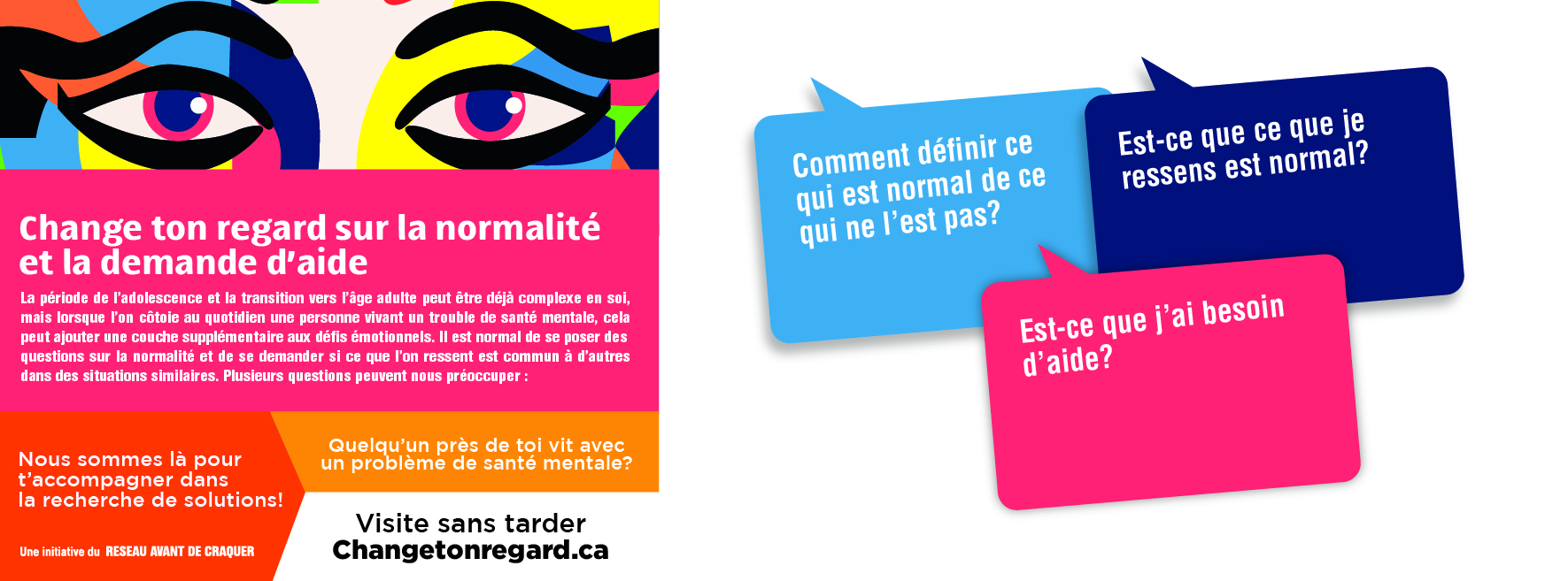 Change ton regard sur la normalité et la demande d’aide - CAP santé mentale
