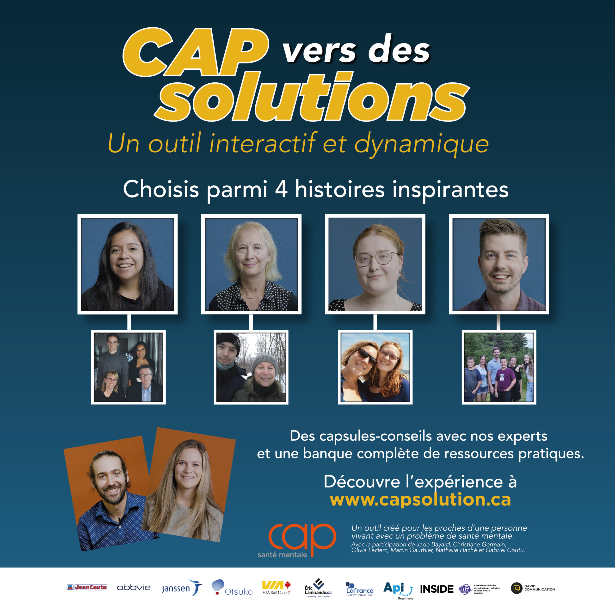 CAP vers des solutions : Un outil interactif pour guider les proches dont une personne vit avec ...